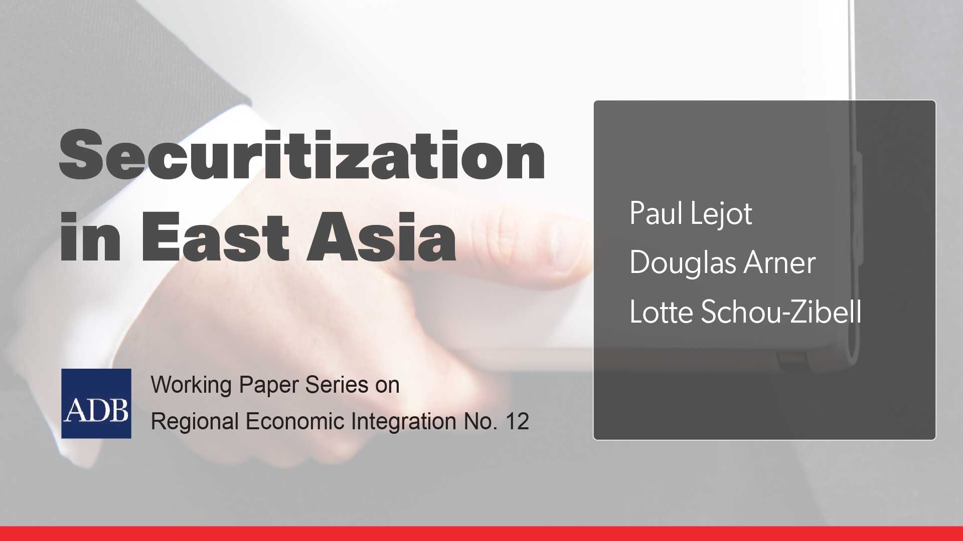 Securitisation in East Asia – AIIFL